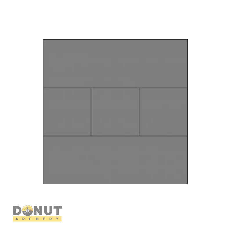 Cible Mousse tir à l'arc Danage Domino A2 – Donut Archery